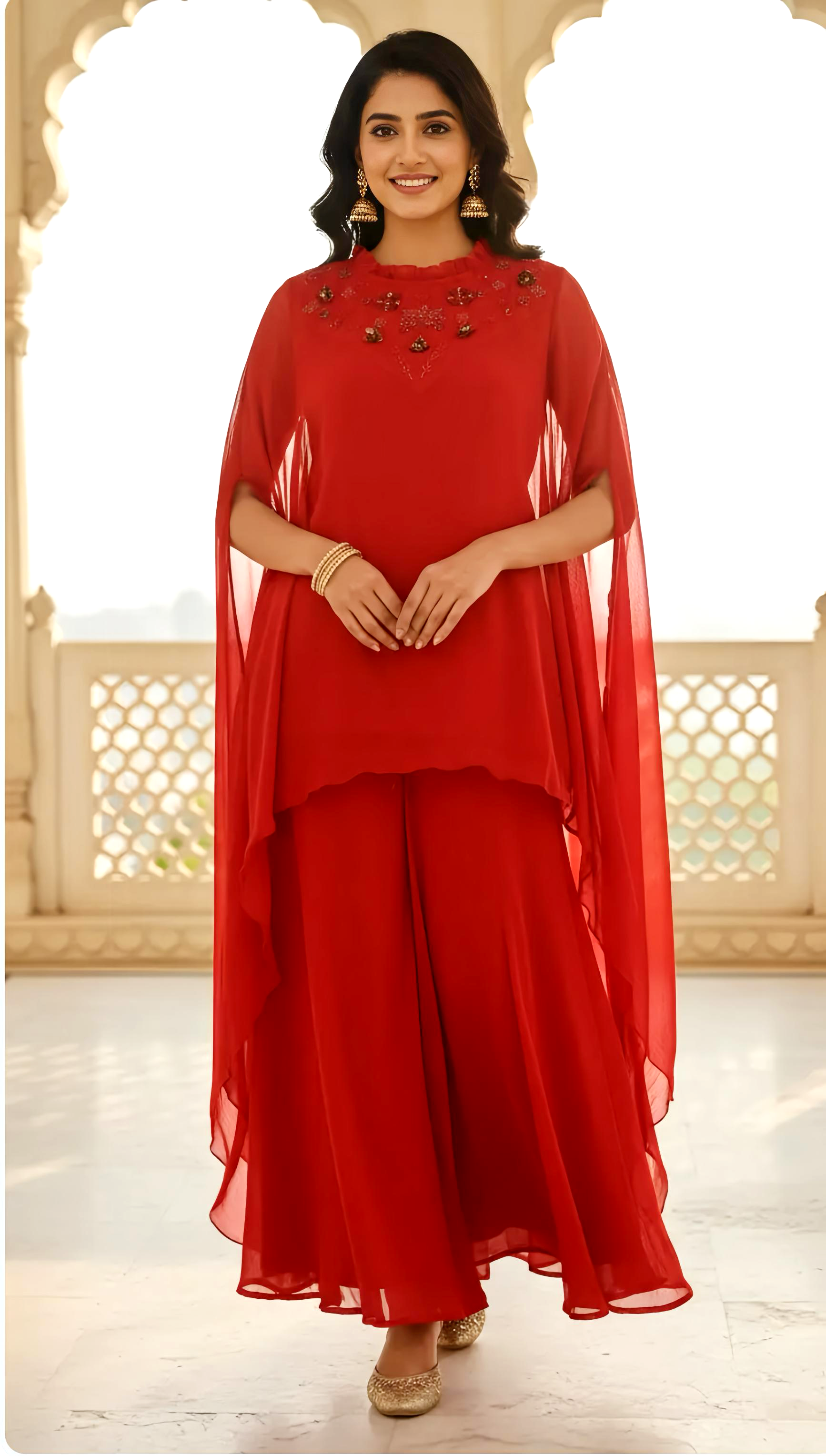 RIMJHIM CAPE STYLE SET HOA0177 – House Of Anureet